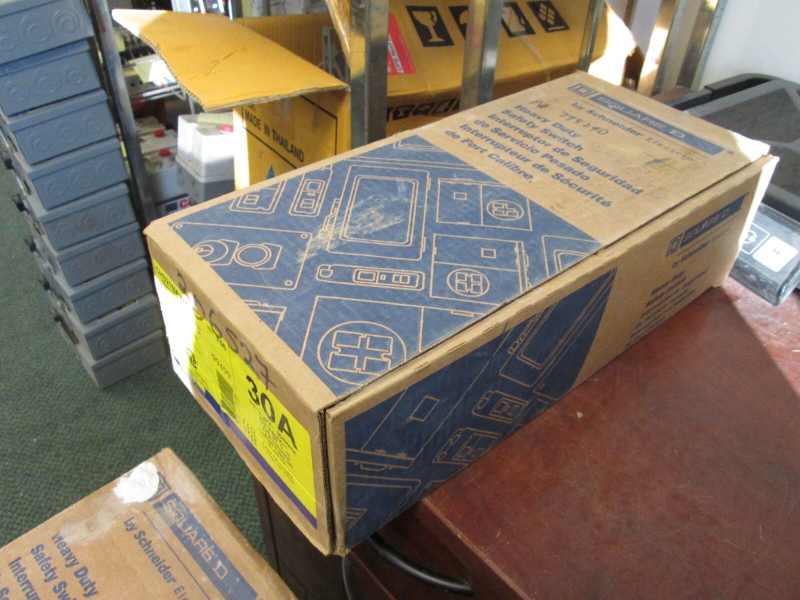 Square D Fusible 3R Safety Switch CH321NAWK 30A 240V 3P 4W nema 3R,5,1