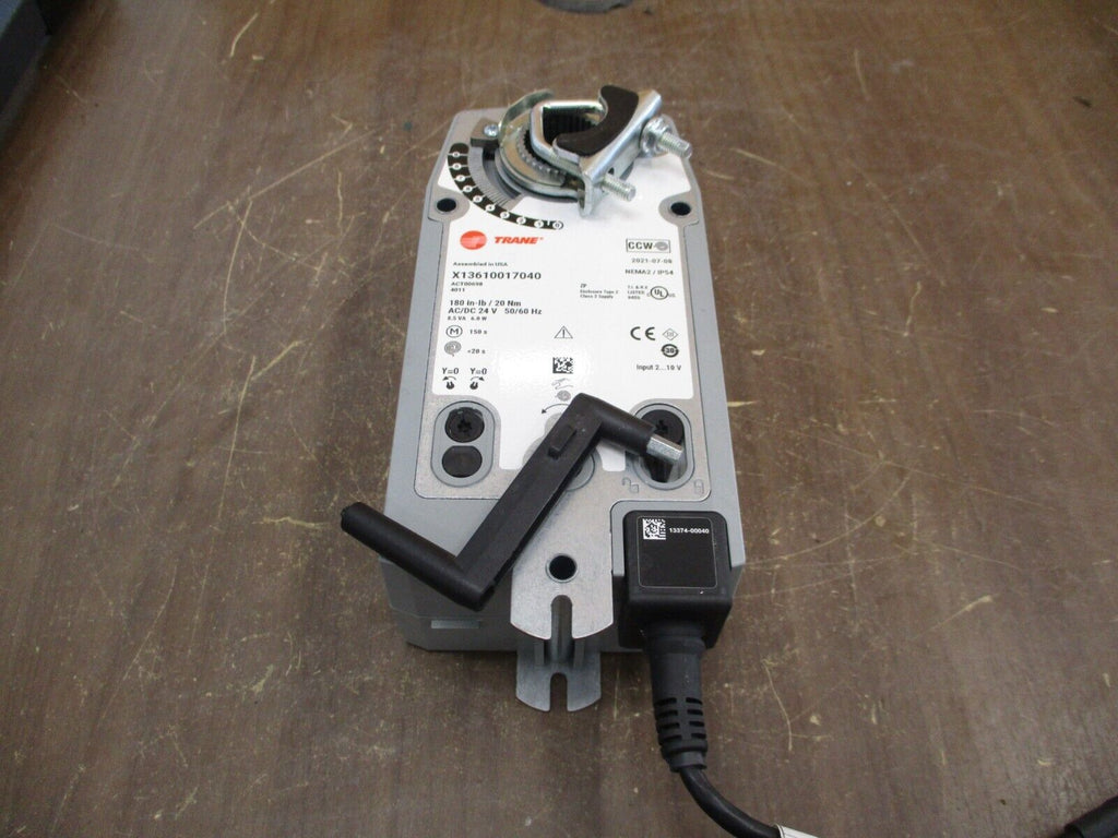 Trane Actuator X13610017040 180 in-lb 24V AC/DC Nema 2 *Missing Lug* U