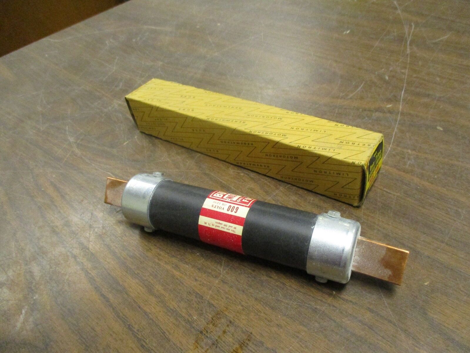Buss Fuse NOS 100 100A 600V New Surplus