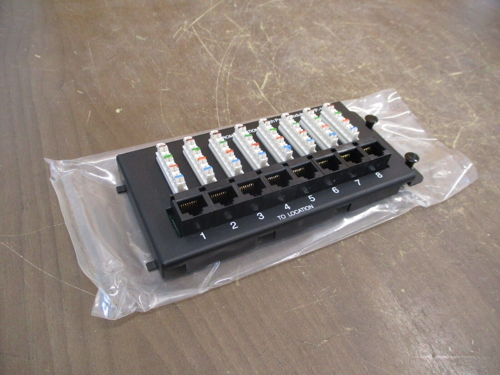 Liberty AV Patch Panel Module HPP-1008 New Surplus