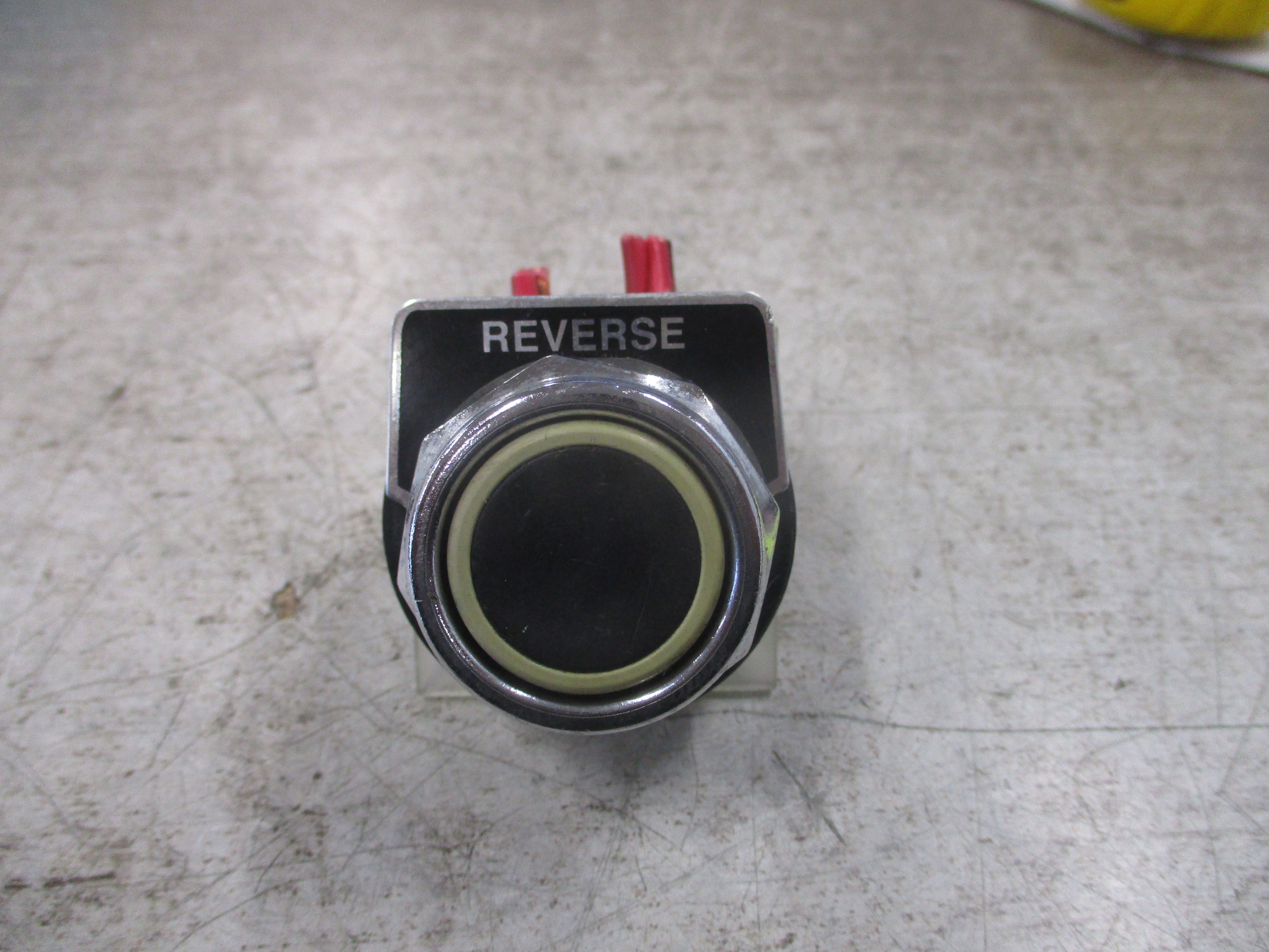 Square D Push Button 9001 KA1 Ser. K Reverse Black Used
