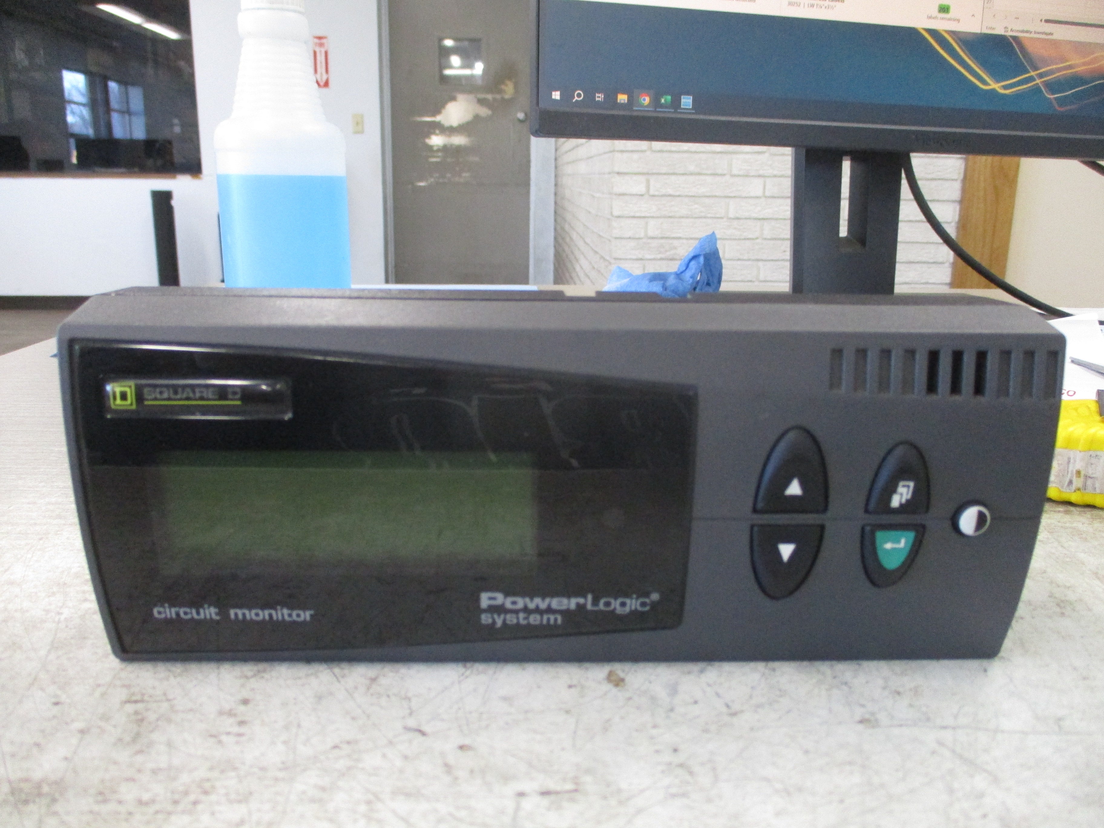 Square D PowerLogic Circuit Monitor Display Module CMDLC Ser. D3 FW: 5